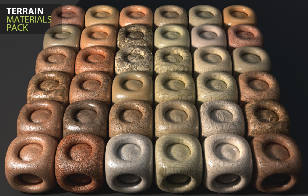 | Pack de textures pour C4D